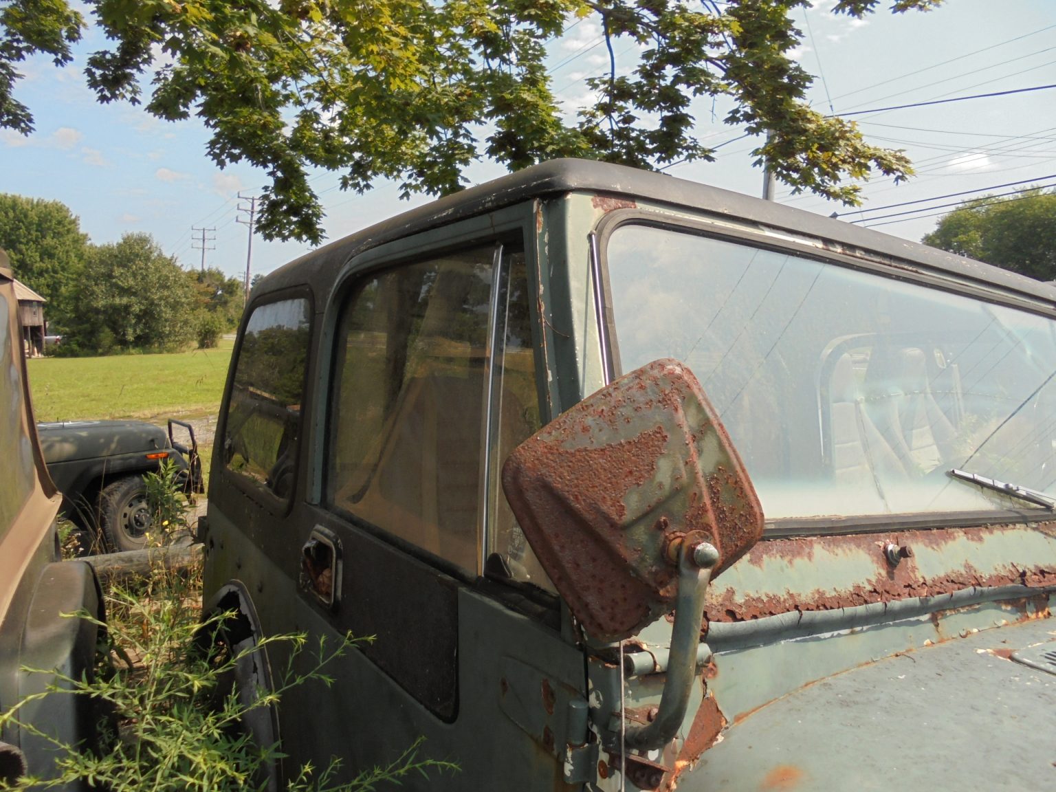 1976-1986 JEEP CJ7 GOLDEN EAGLE HARD TOP W/BRONZE GLASS/RUST FREE ...